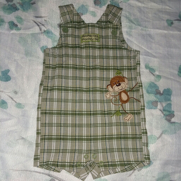 Sunshine Baby | Bottoms | 3m Monkey Jumper Overalls | Poshmark